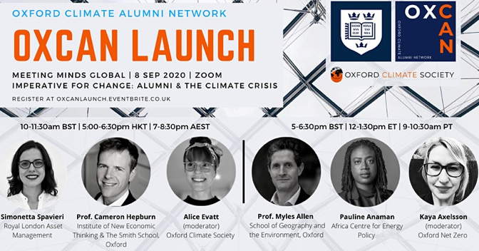 Oxford Climate Alumni Network – Oxford University Society in Ottawa